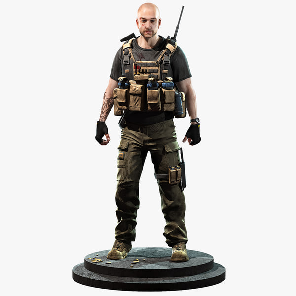 Free 3D Soldier Models | TurboSquid