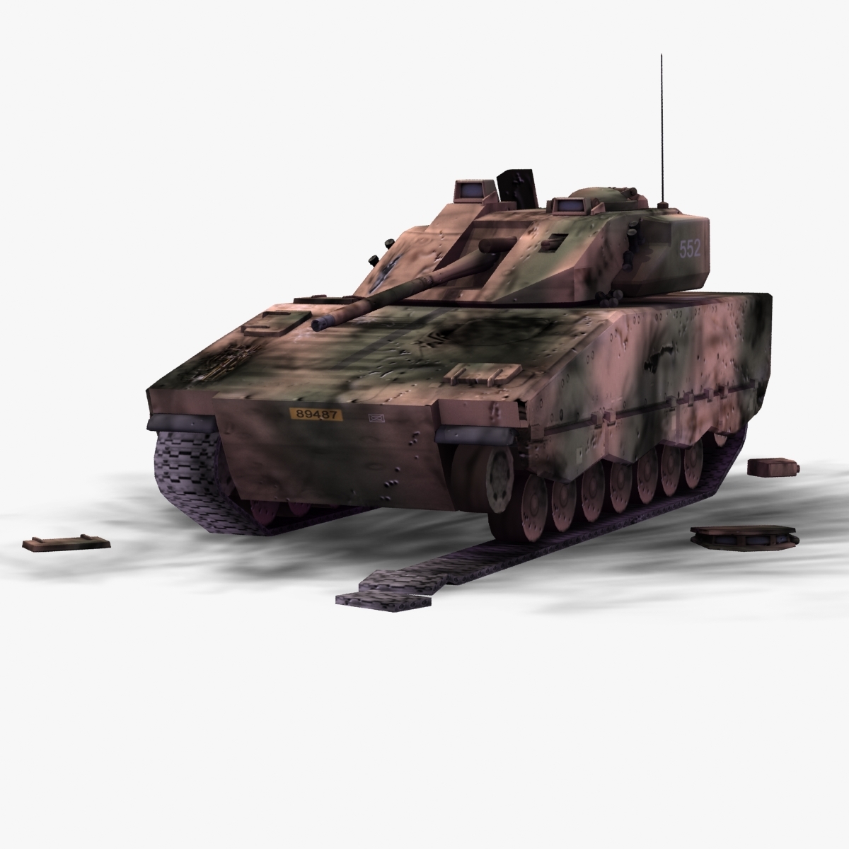 destroyed cv90 3d 3ds