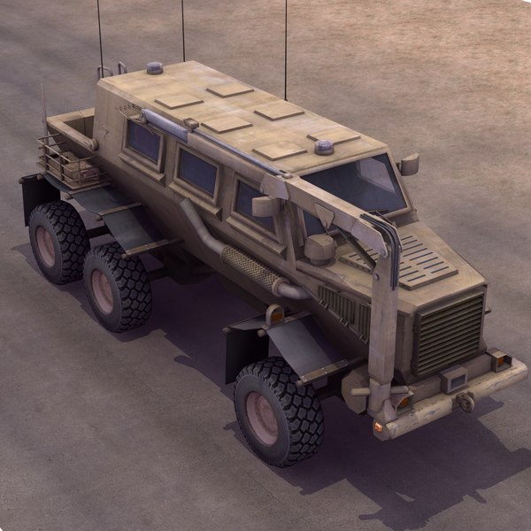 バッファローMRAP EOD車3Dモデル - TurboSquid 653717