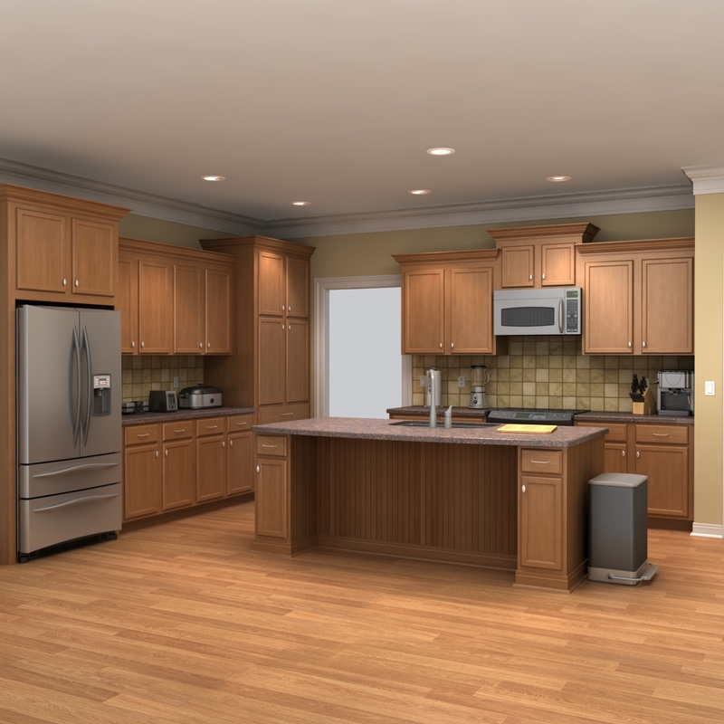 kitchen scene 3d model