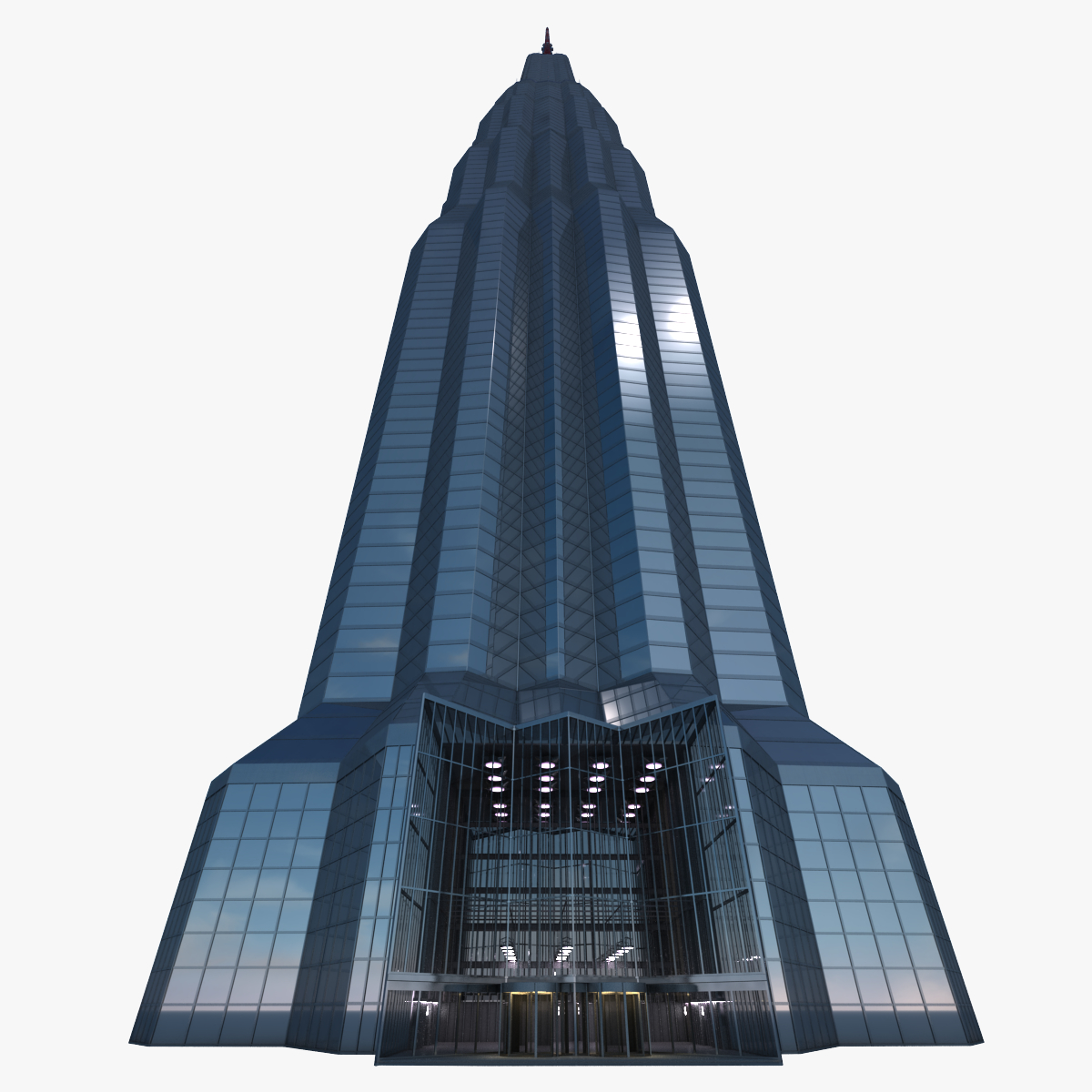 3d skyscraper hdri