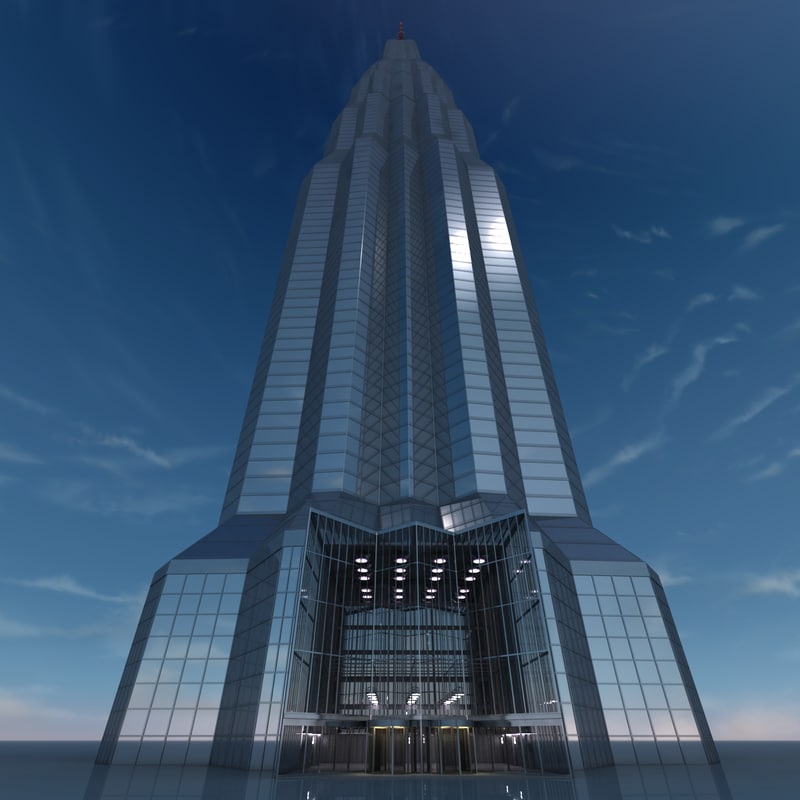 3d skyscraper hdri