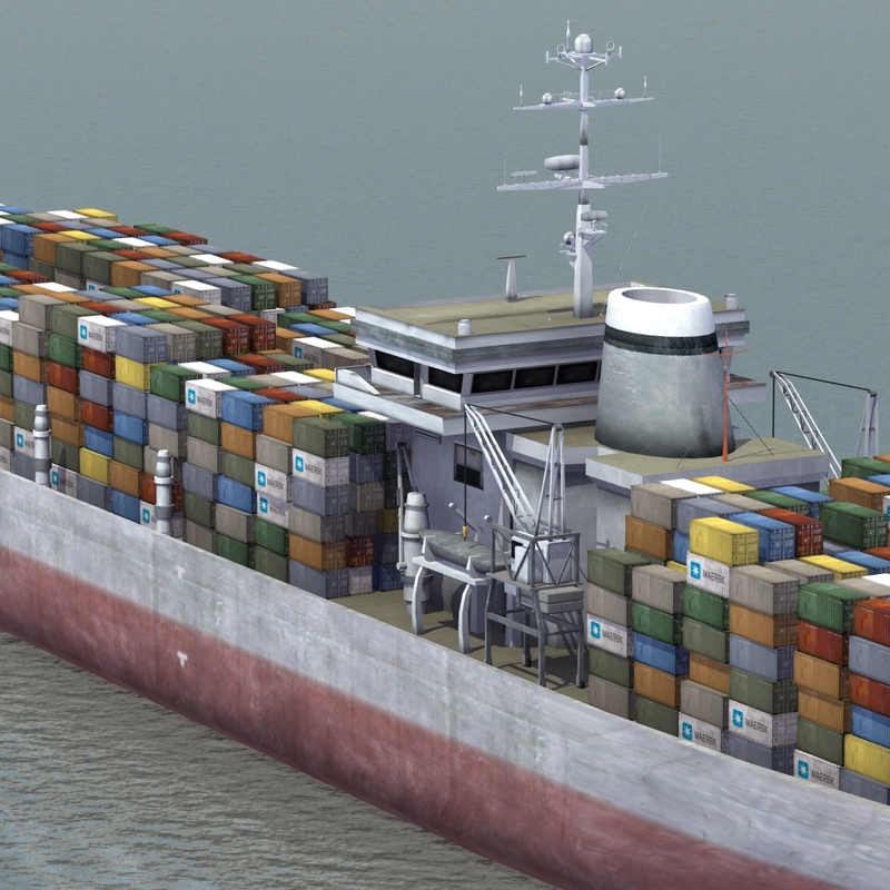 container ship dwg