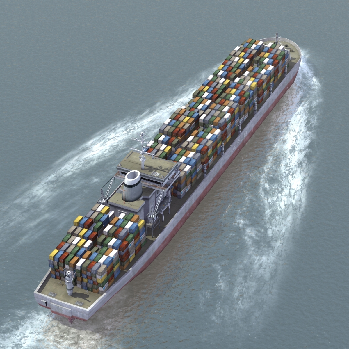 container ship dwg