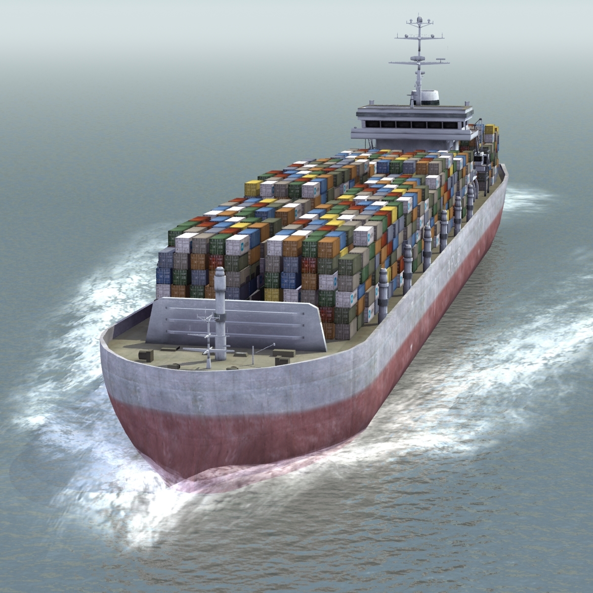 container ship dwg