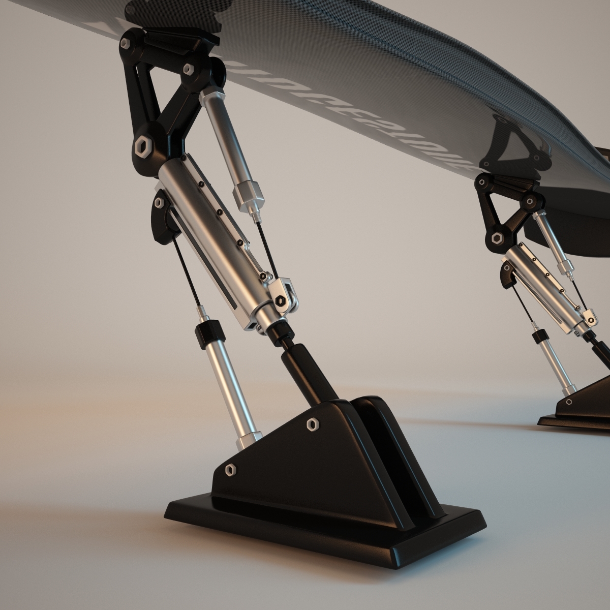 spoiler carbon 3d model