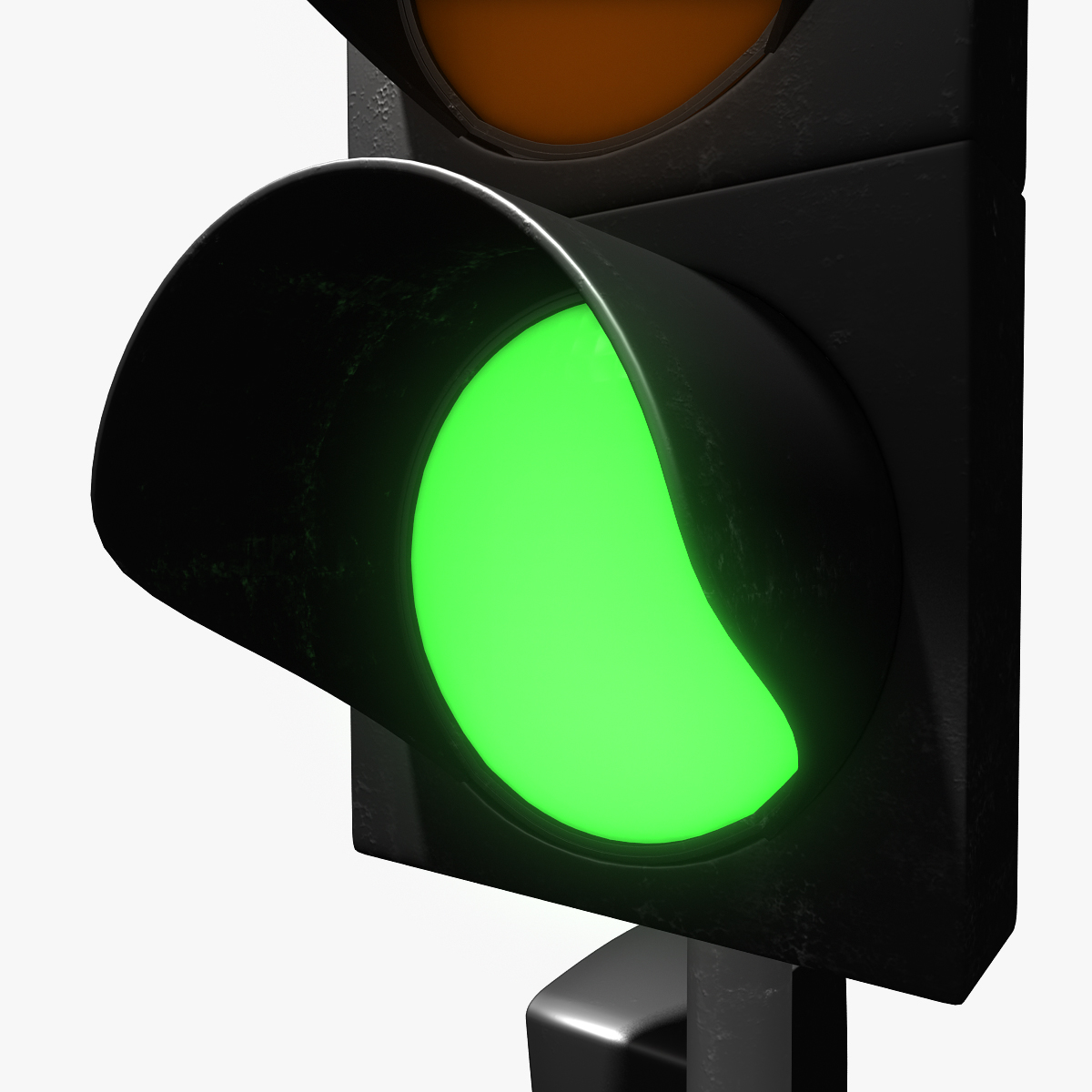 3d traffic lights model