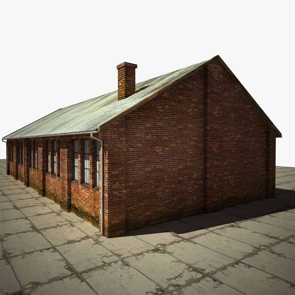 old warehouse 3d max