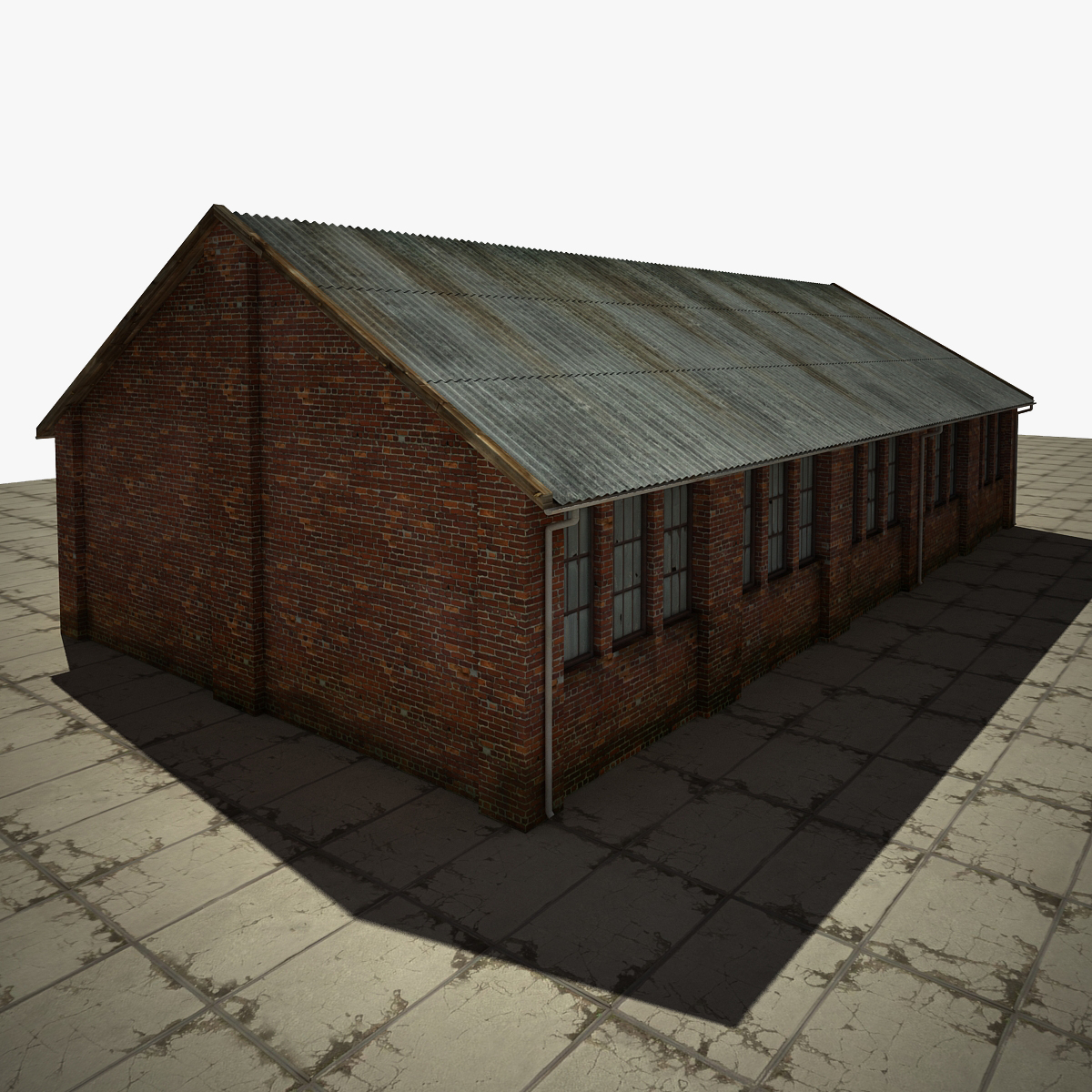 old warehouse 3d max