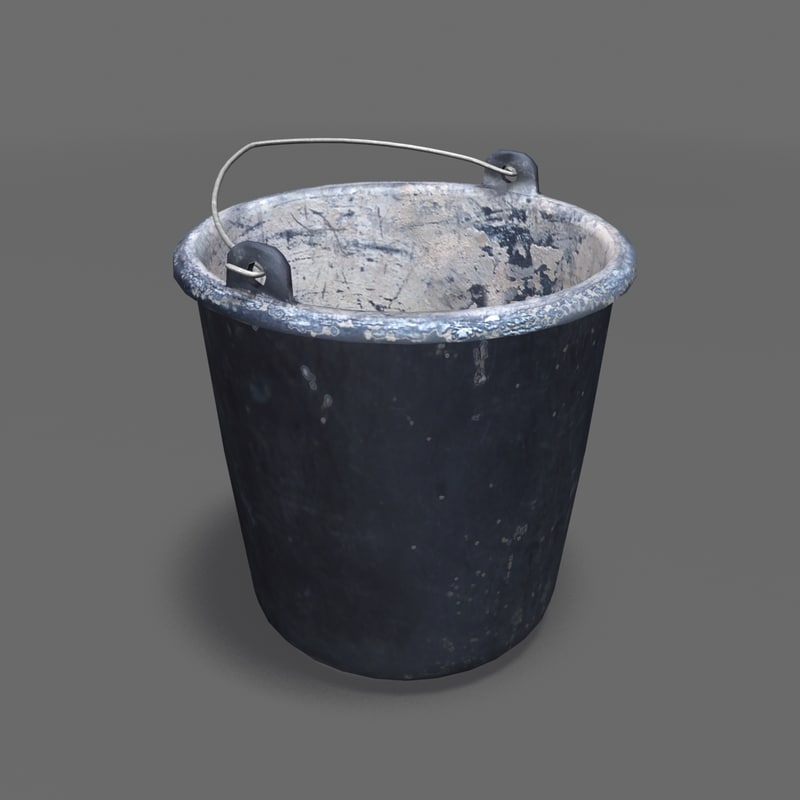 max old plastic bucket