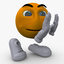 emoticon rigged biped 3d model