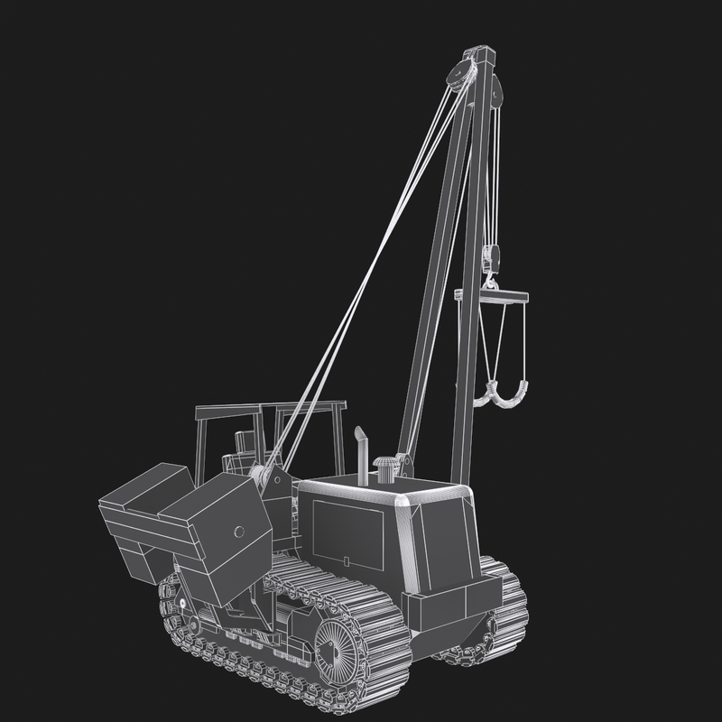 3d model of pipe layer