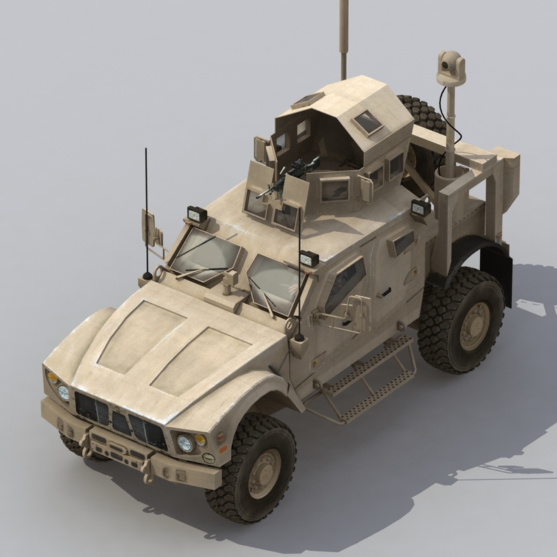 3d matv vehicle army model