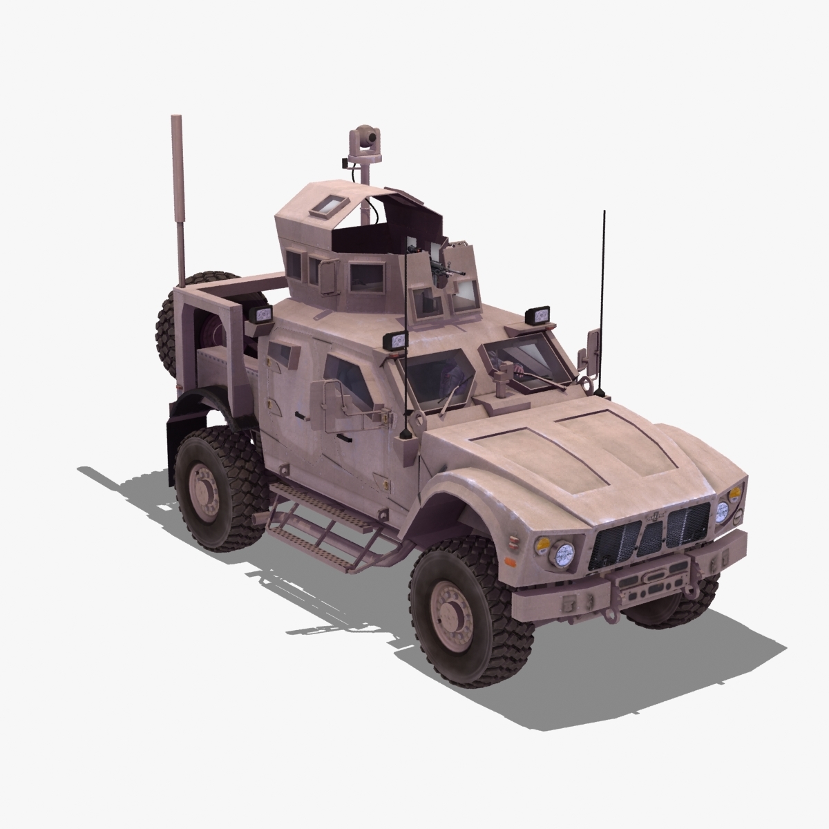 3d matv vehicle army model