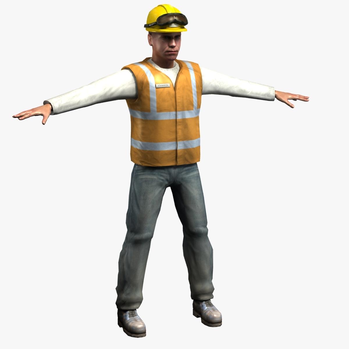 3ds workman man