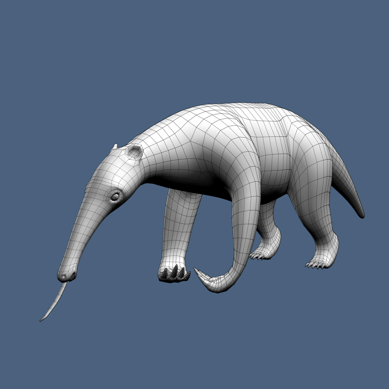 giant anteater obj