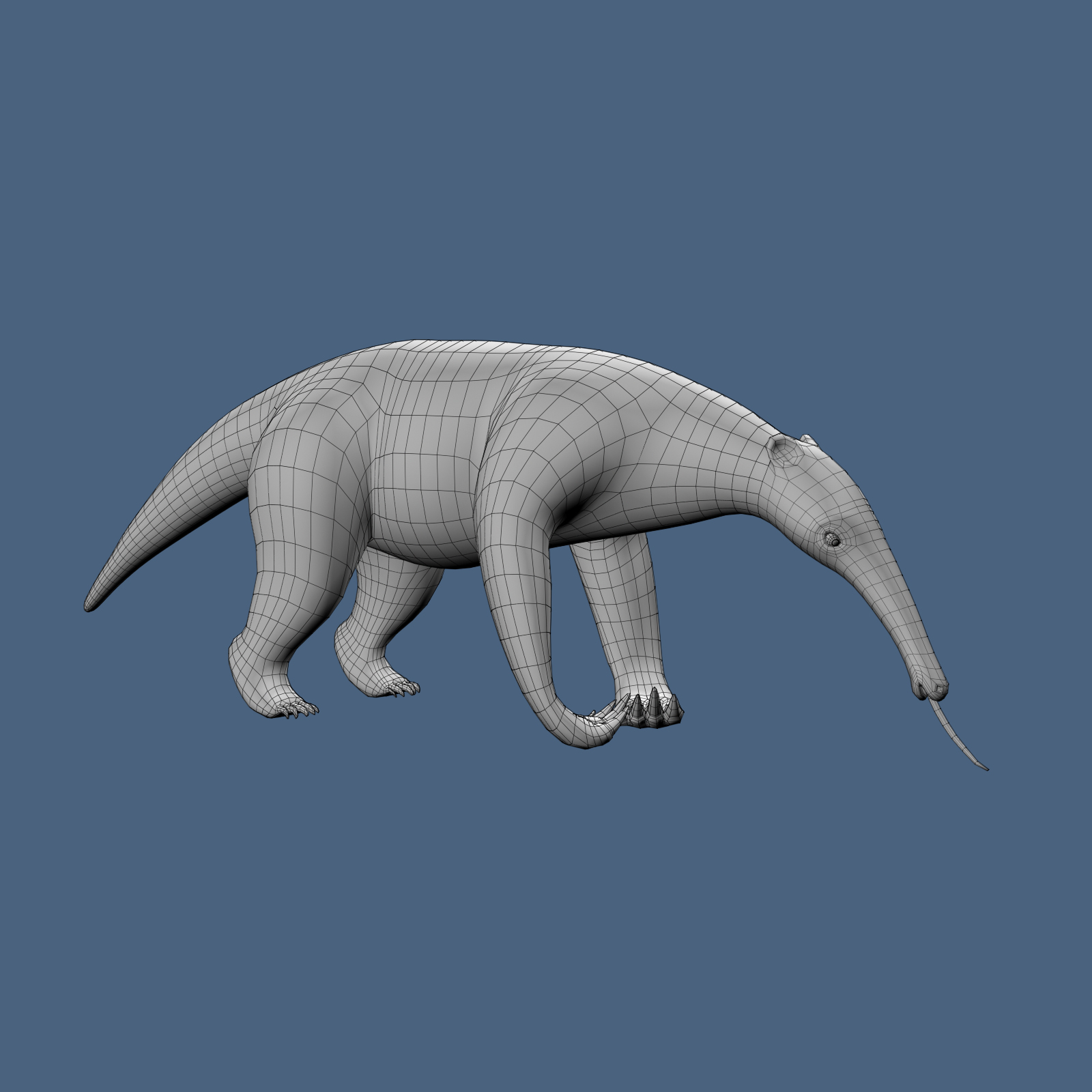 giant anteater obj
