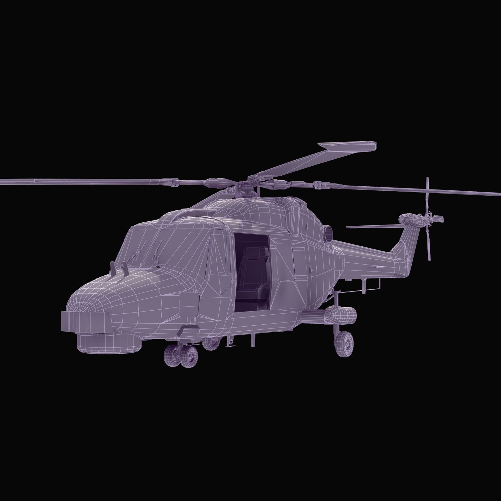 lynx navy helicopter 3ds