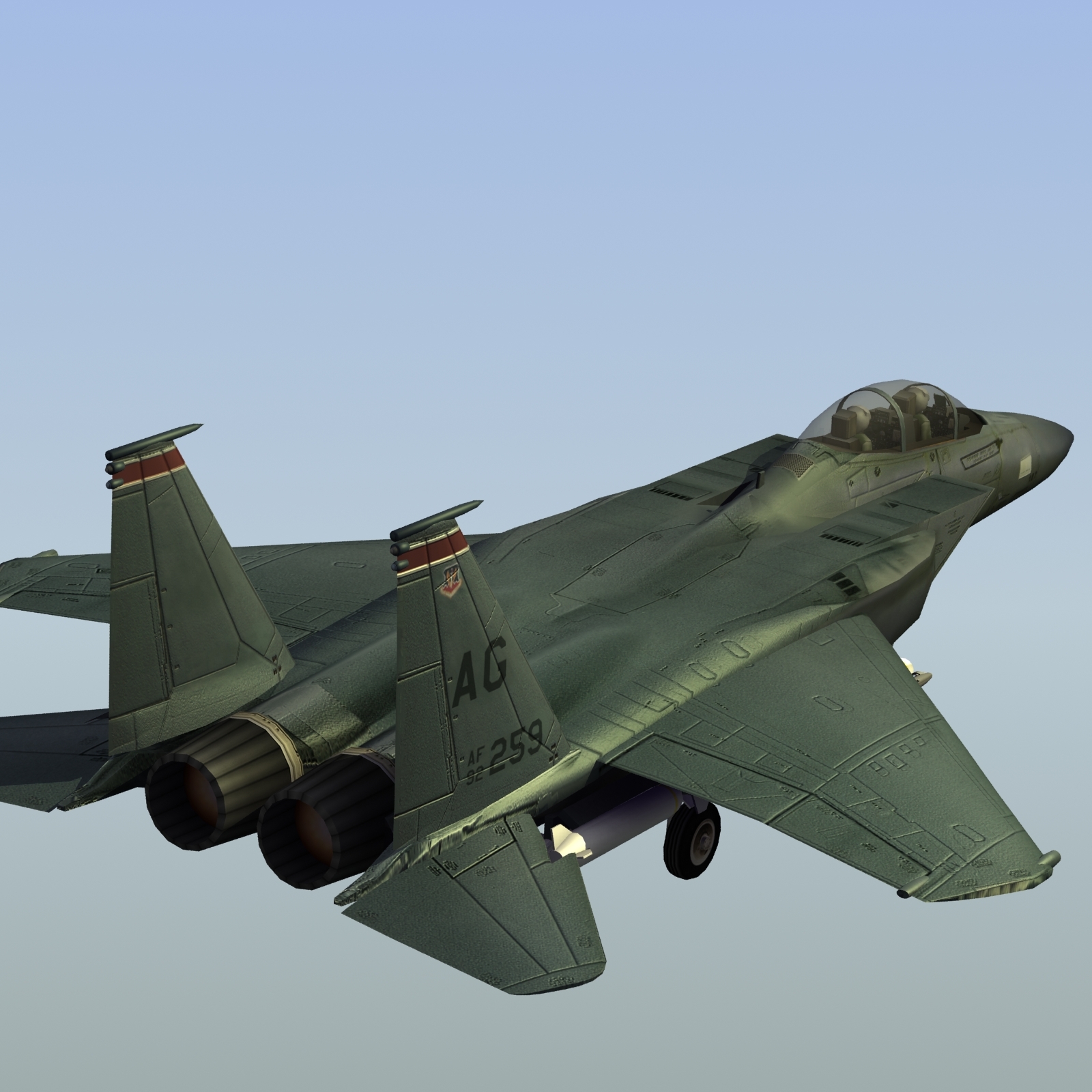 3d f15e strikeeagle