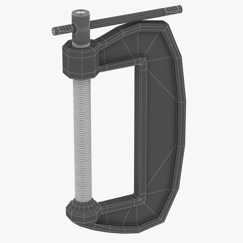 clamp 3d model