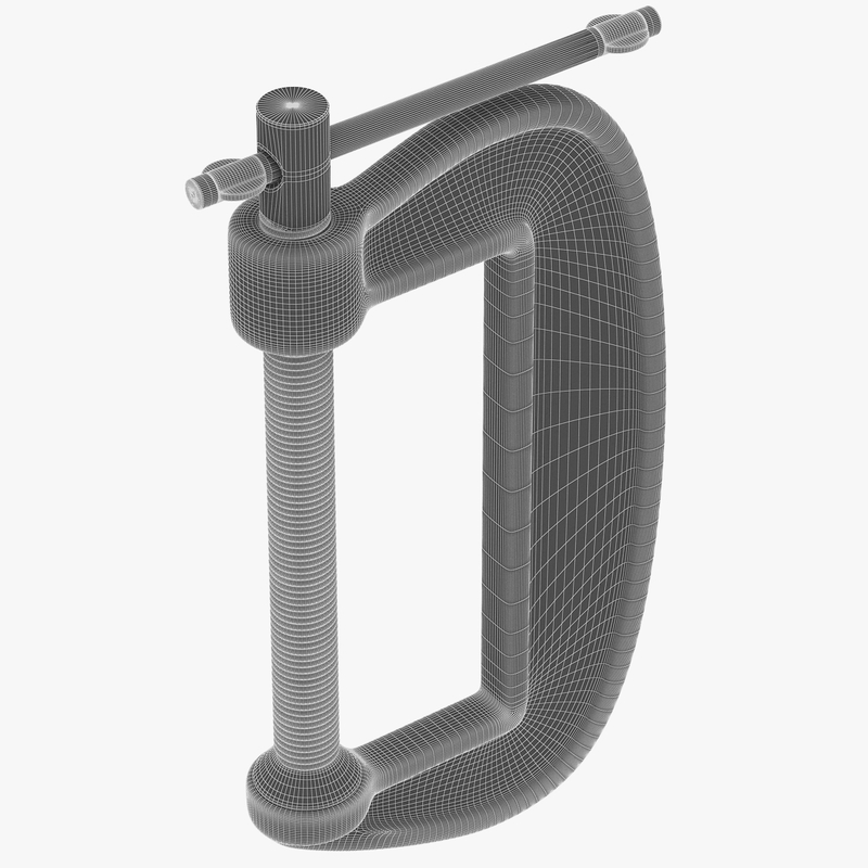 clamp 3d model