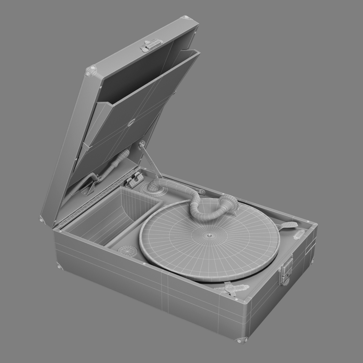3d portable gramophone