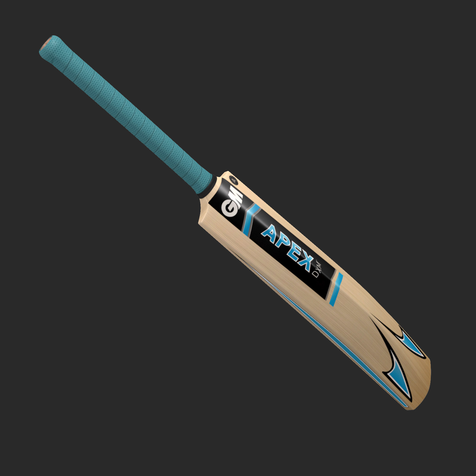 gunn cricket bat gm 3d max