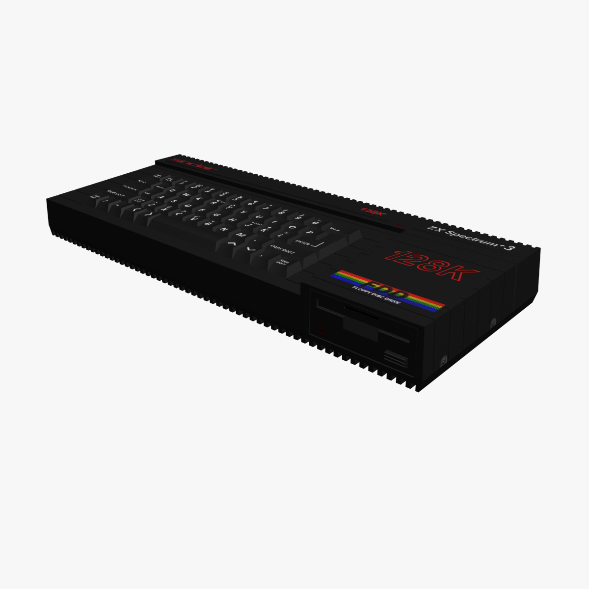 sinclair zx spectrum 3 3d model