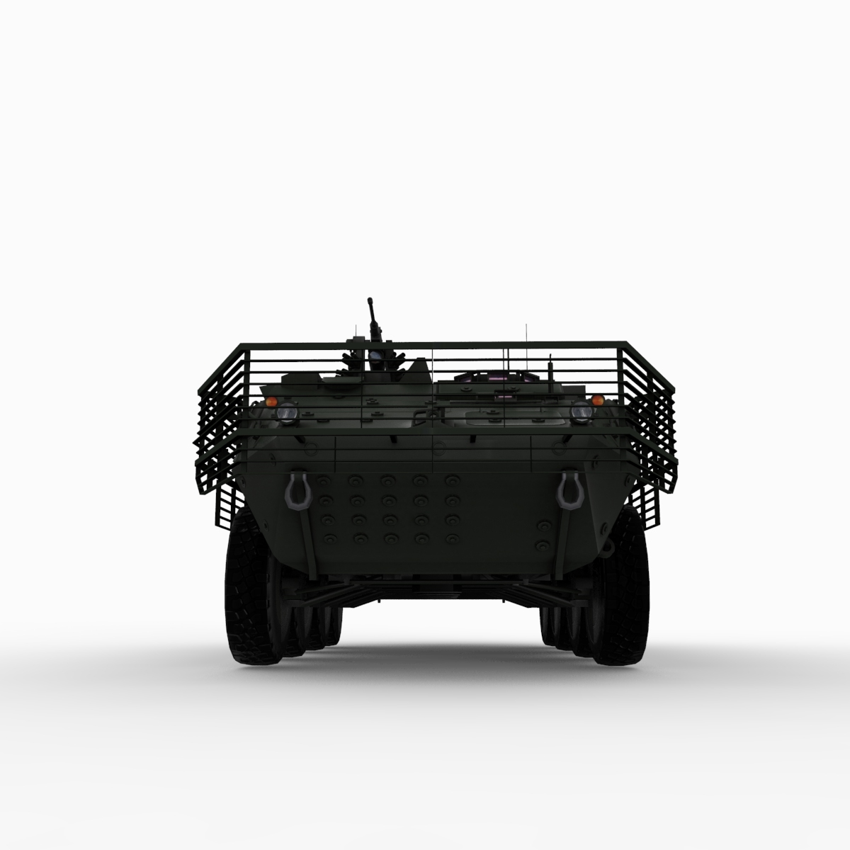 m1126 slat armor 3d model