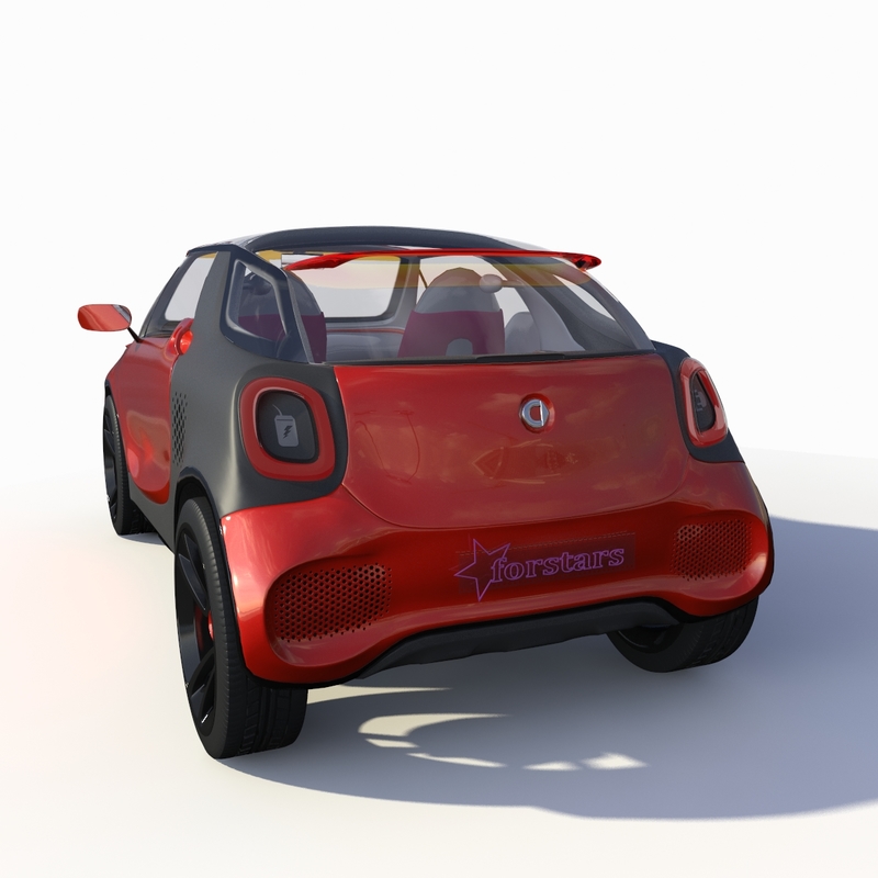 3d model smart forstars