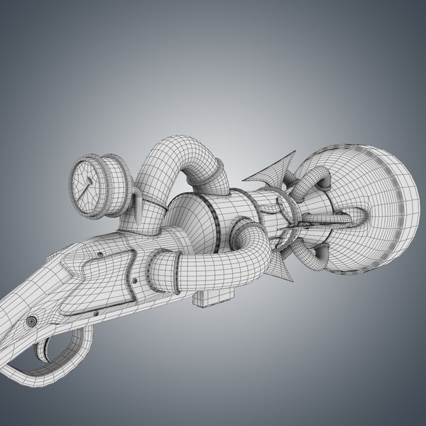 3d model steam punk steampunk