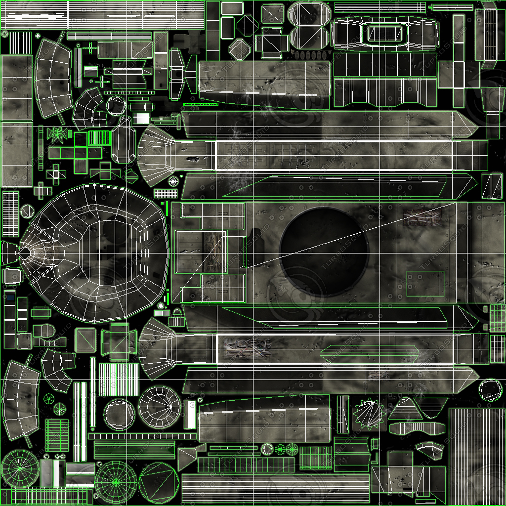 3d destroyed t80u battle tank model