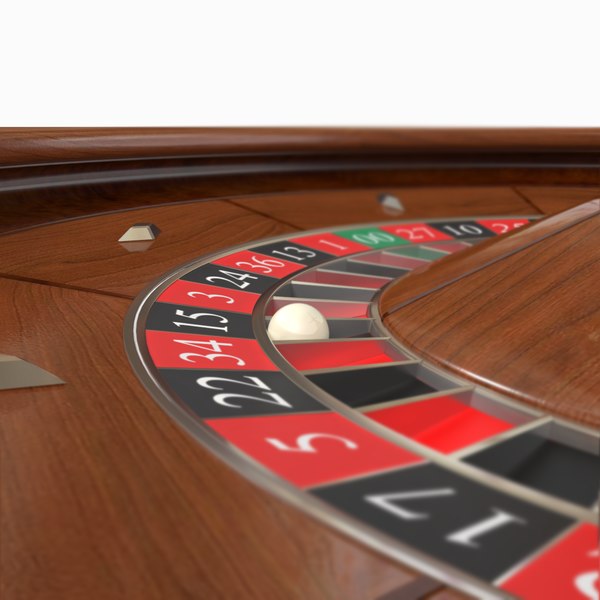 3d model american roulette wheel