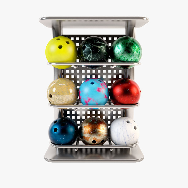 3d model bowling stand