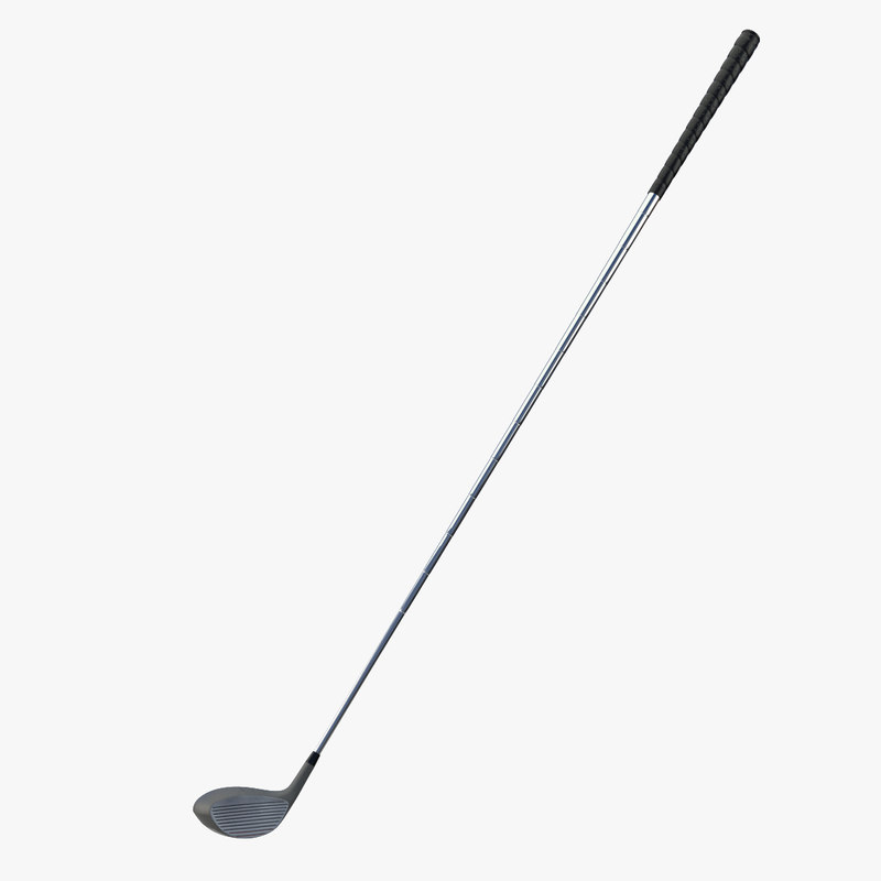 3d model driver golf club