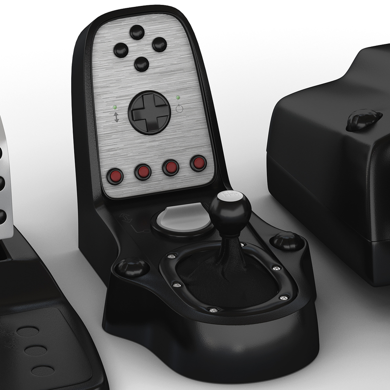 3d logitech g25 racing wheel