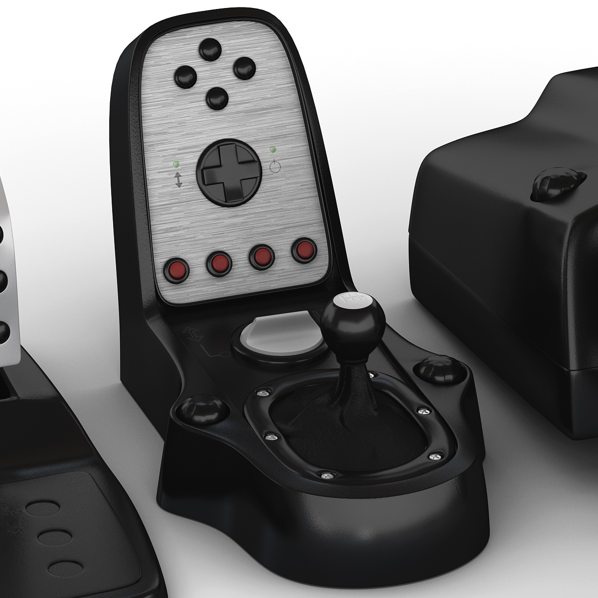 3d logitech g25 racing wheel