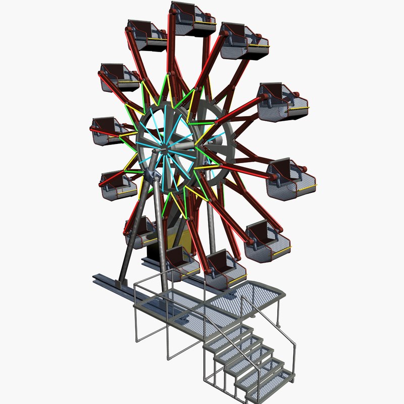 3d ferris wheel