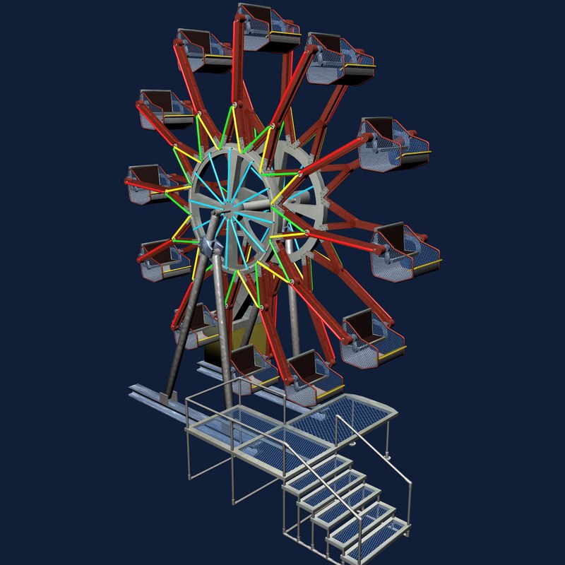 3d ferris wheel