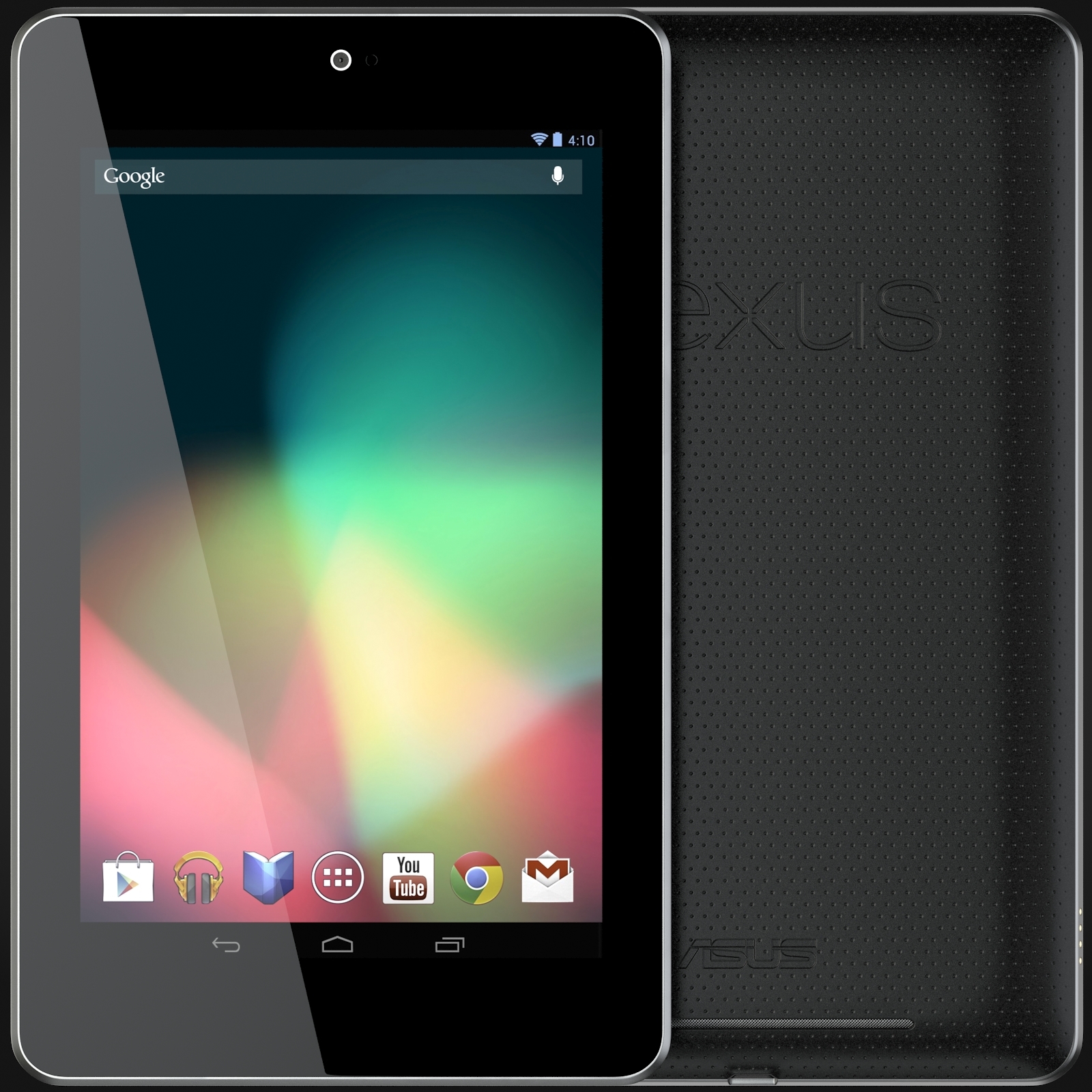 3d model google nexus 7 tablet