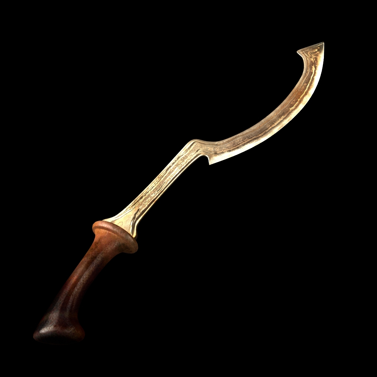 3ds max egyptian khopesh