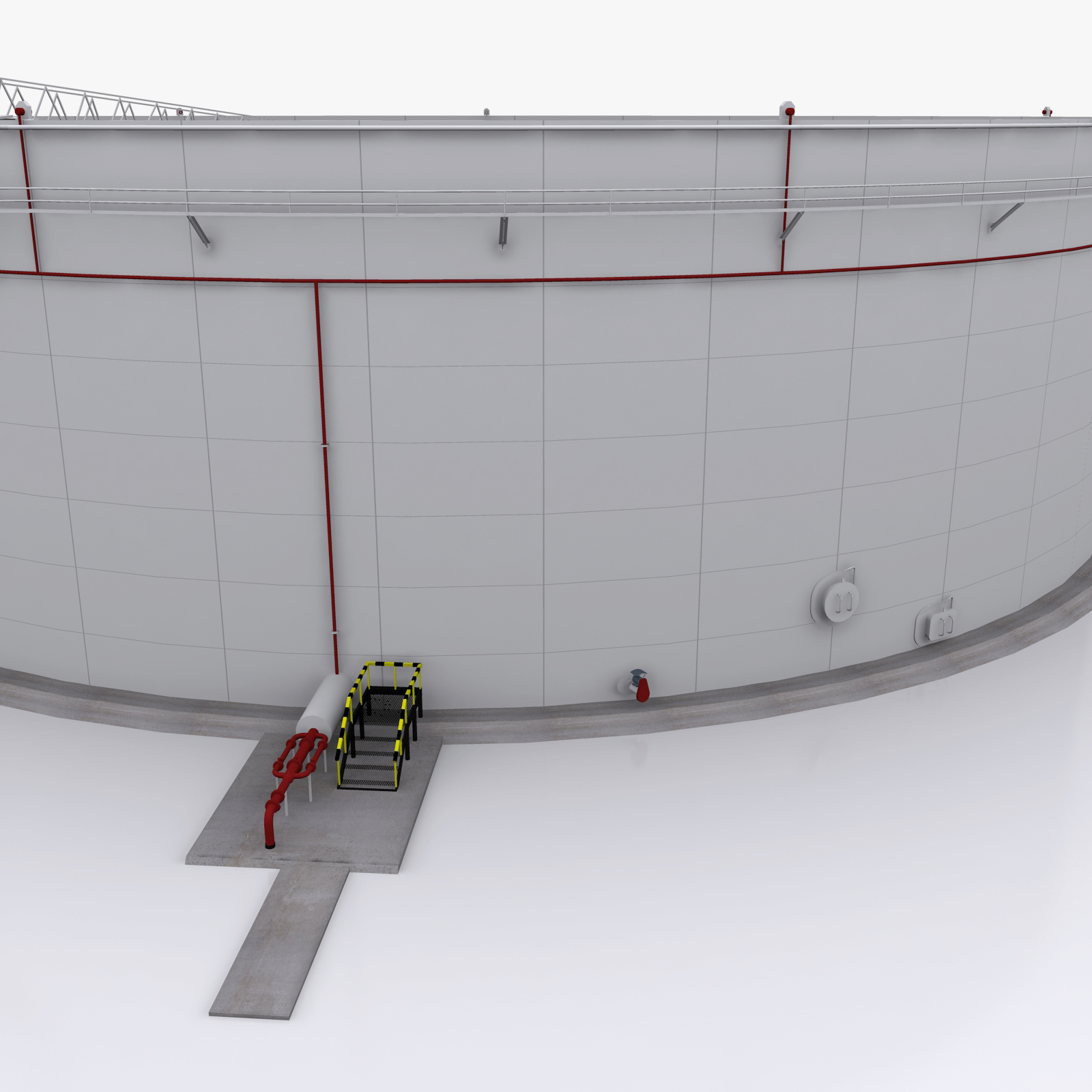 oil tank 3d max