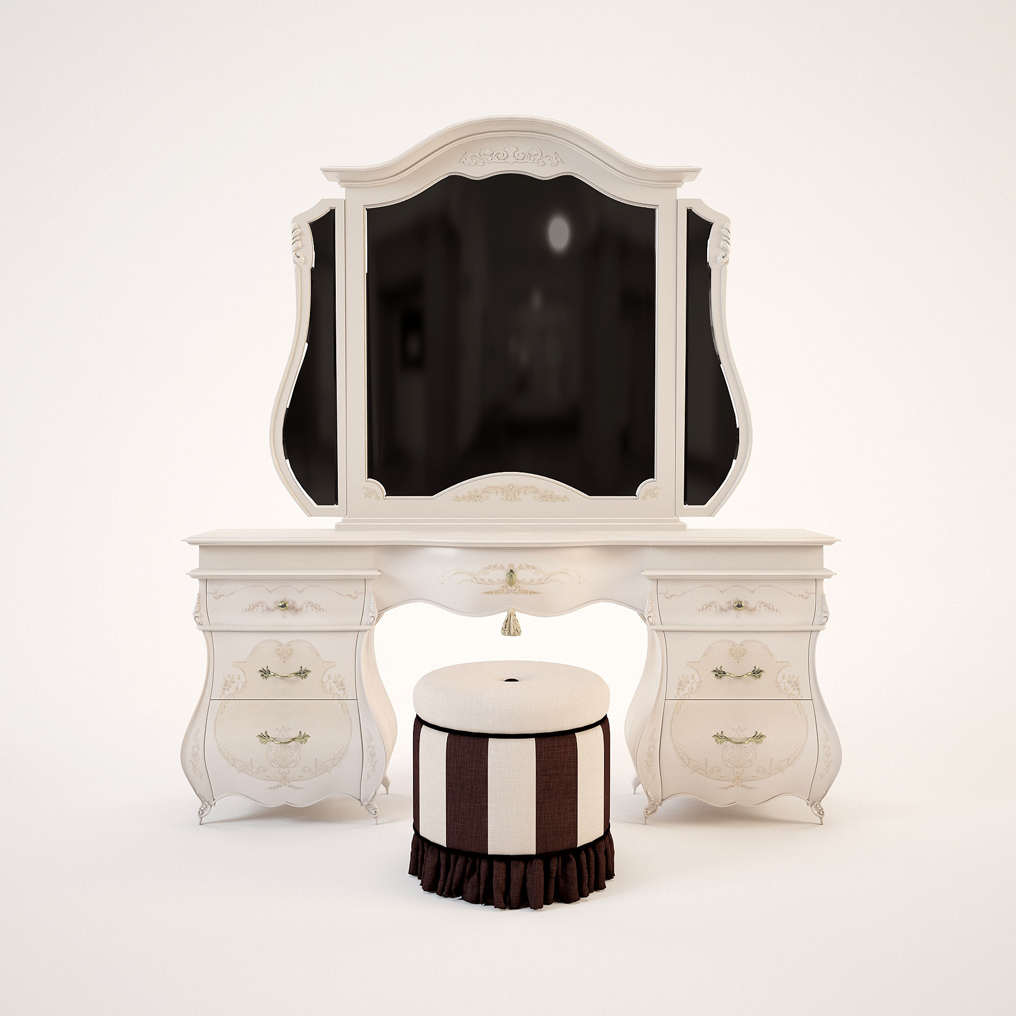 3d model dressing table