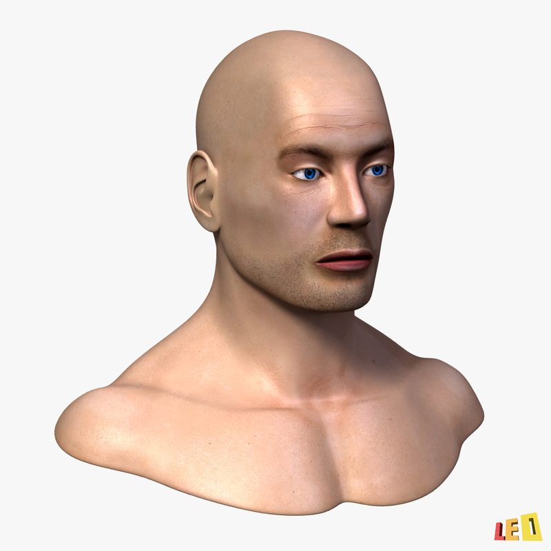 3ds max head anatomy