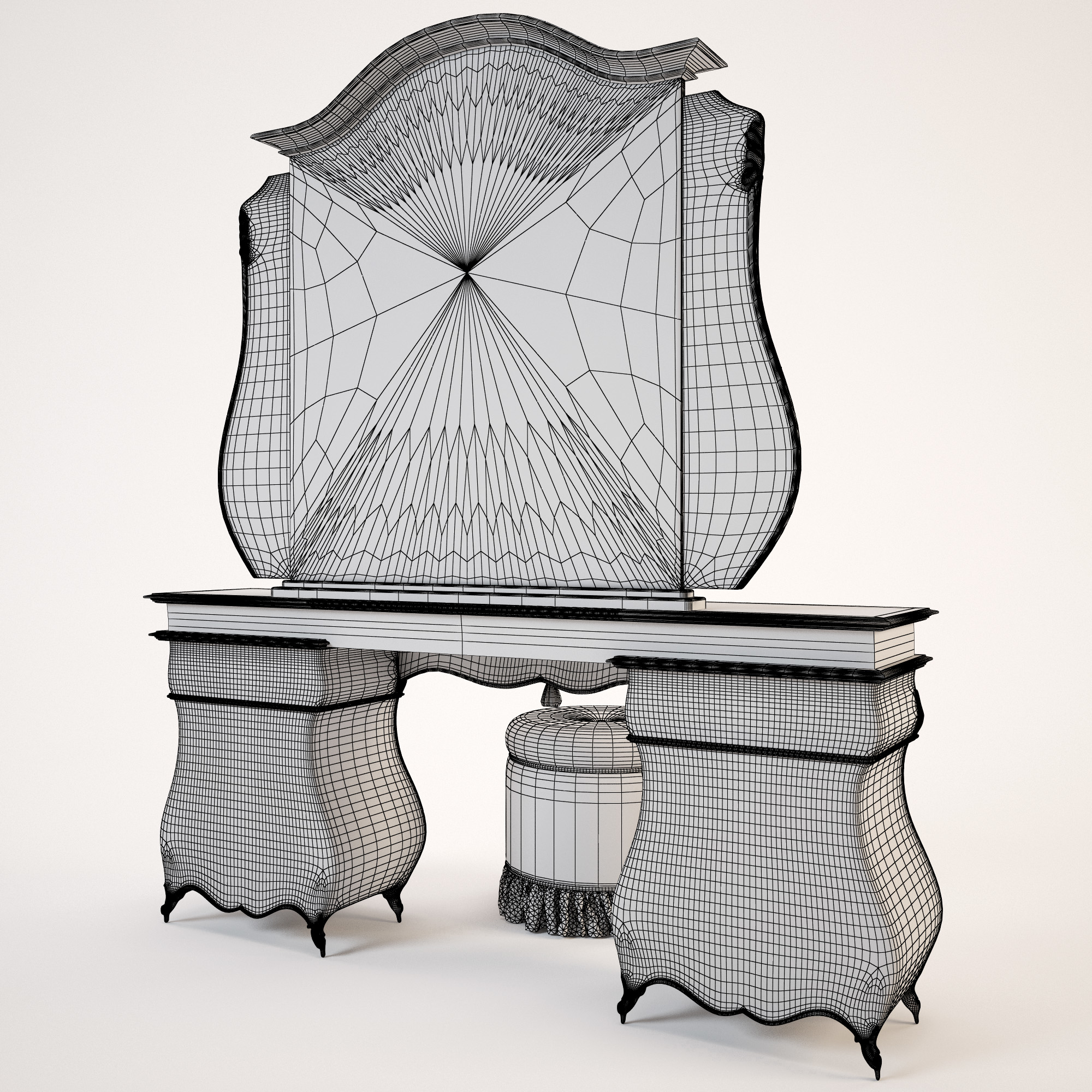 3d model dressing table