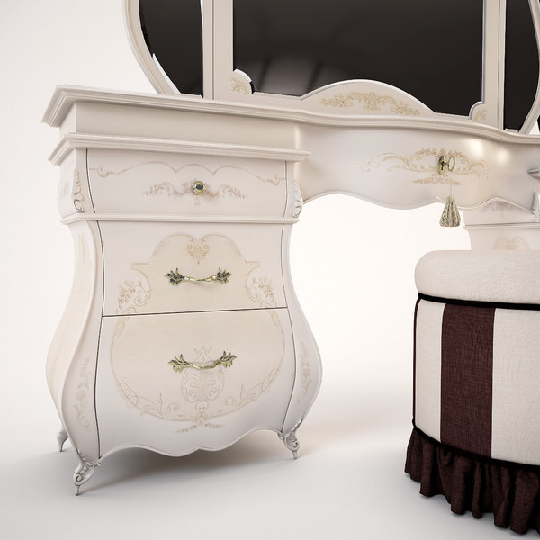 3d model dressing table