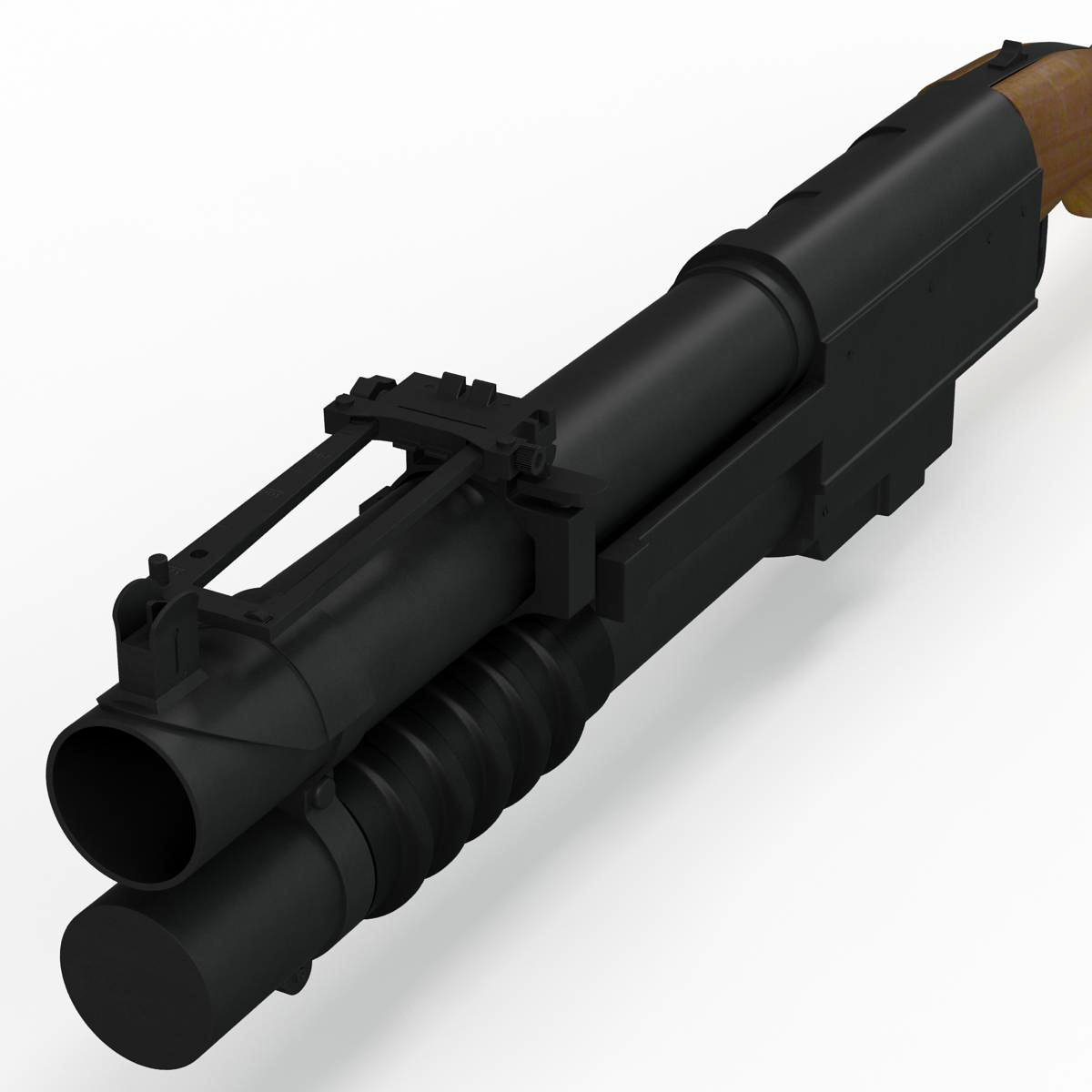 grenade launcher ex-41 ammo 3d 3ds