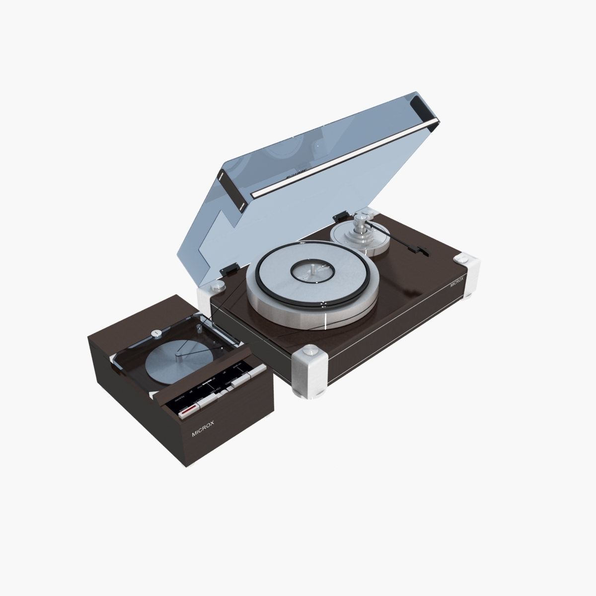 3d model of turntable