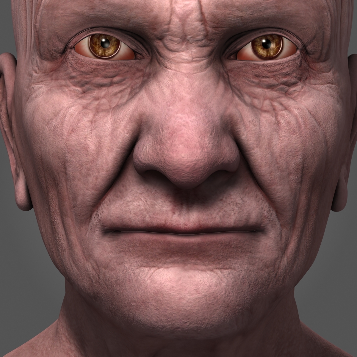 resolution head 3d model