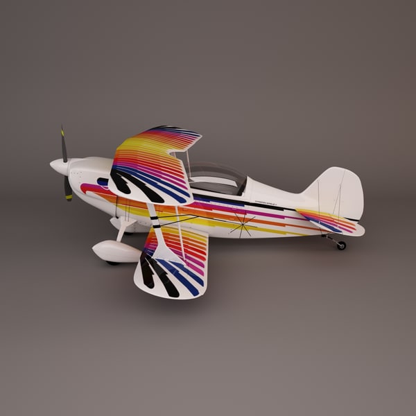 3d model of christen eagle ii